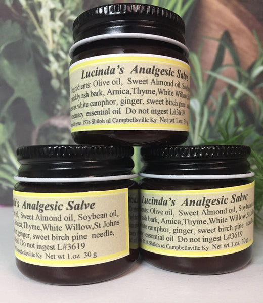 Analgesic Salve – Glenbrook Farms Herbs and Such
